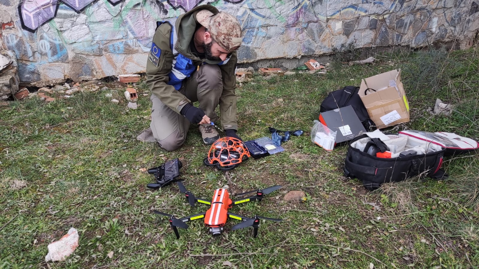 Indoor inspection with UAS - GOAT Drones